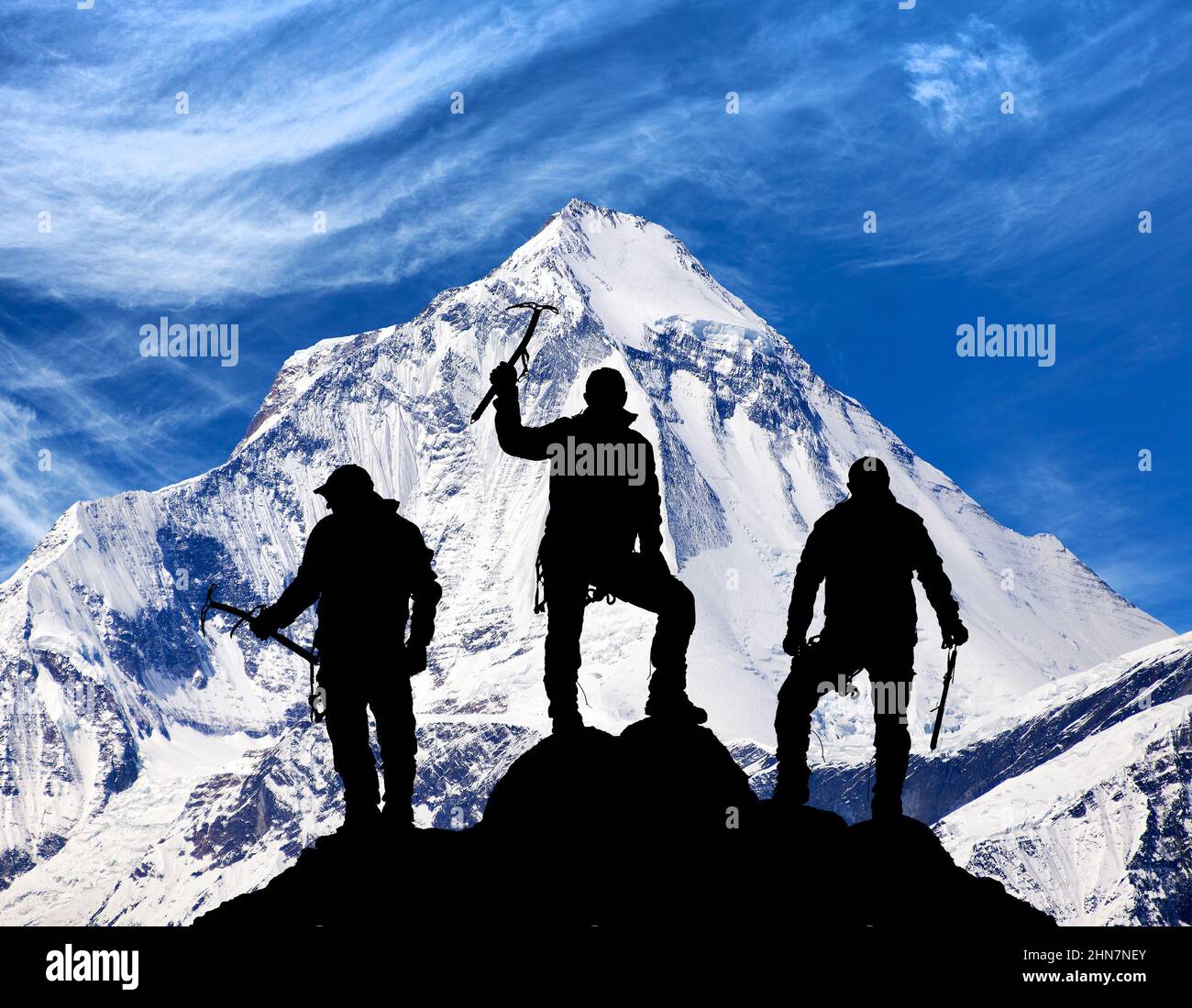 Bergsteiger gruppe -Fotos und -Bildmaterial in hoher Auflösung – Alamy