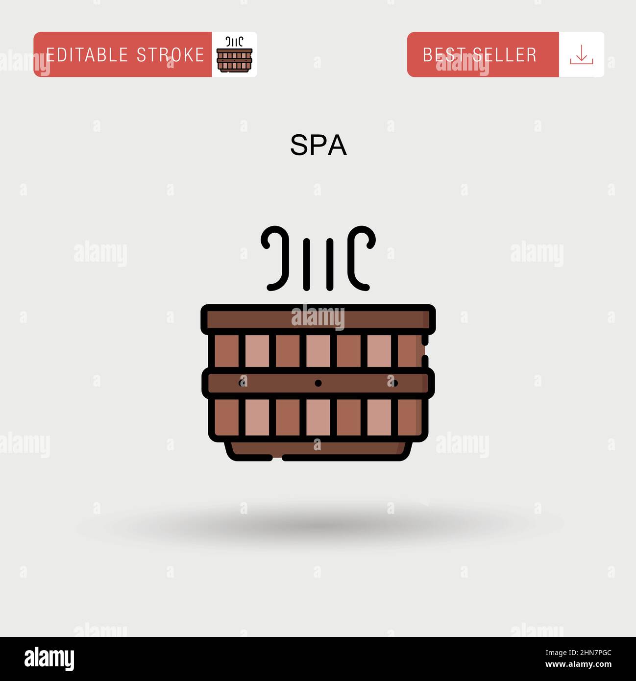 Spa resort Stock-Vektorgrafiken kaufen - Alamy