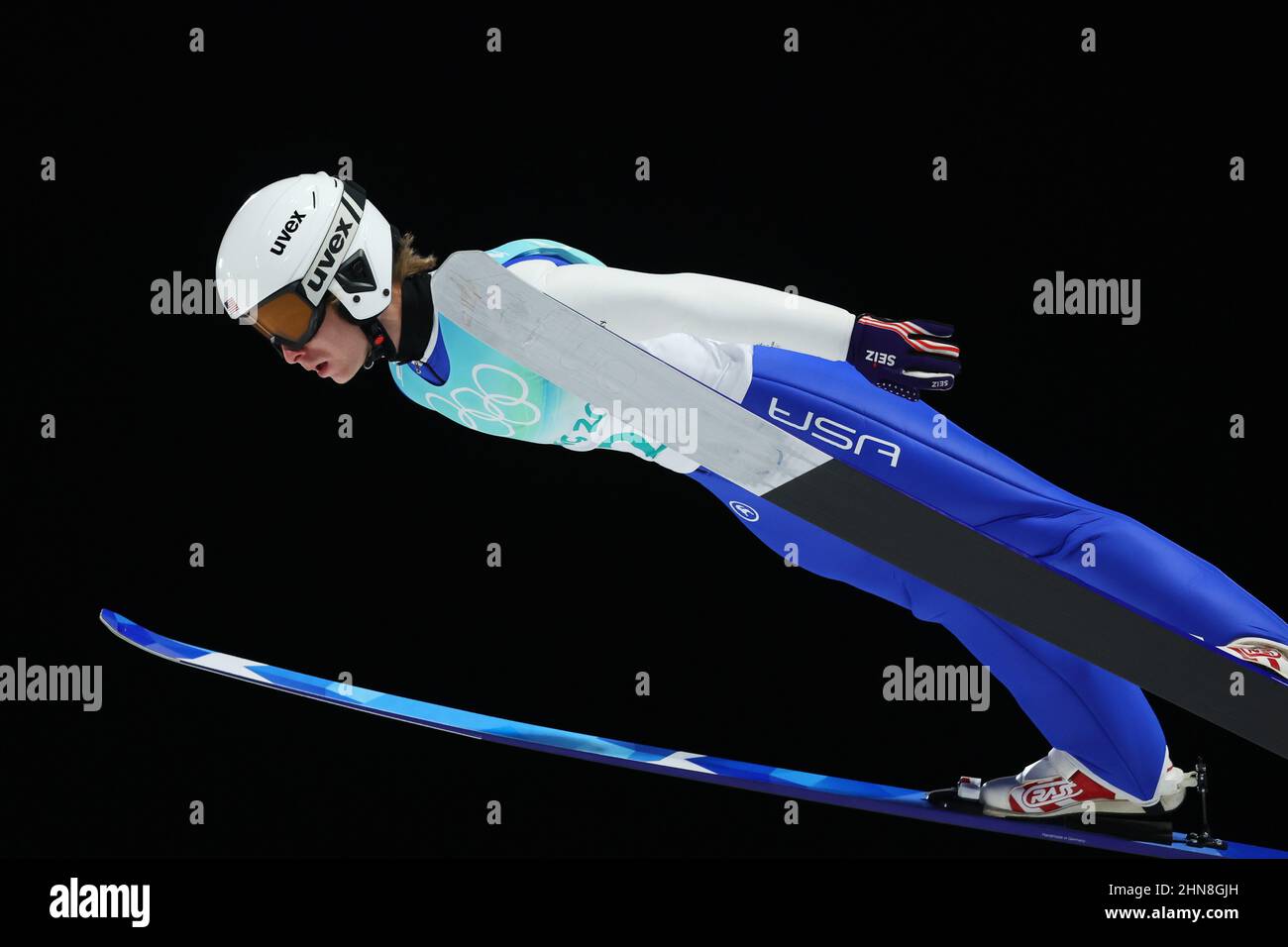 Zhangjiakou, Hebei, China. 14th. Februar 2022. Patrick Gasienica (USA ...