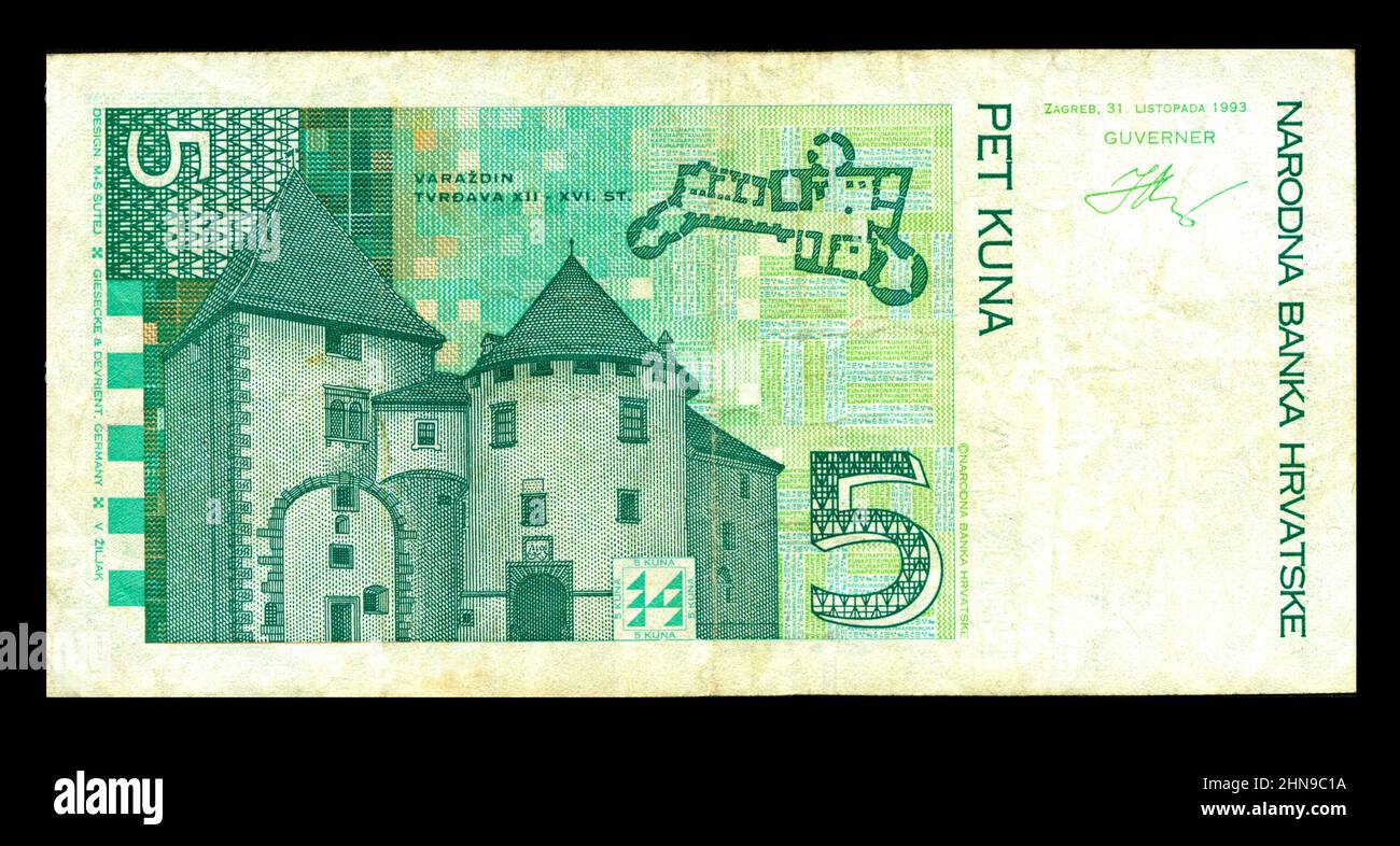 5 kuna -Fotos und -Bildmaterial in hoher Auflösung – Alamy