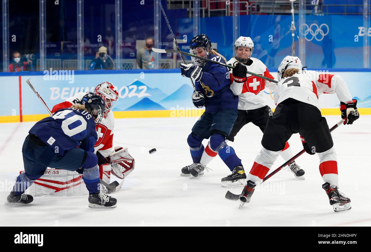 Olympische Spiele 2022 in Peking - Eishockey - Bronzemedaillenspiel der ...