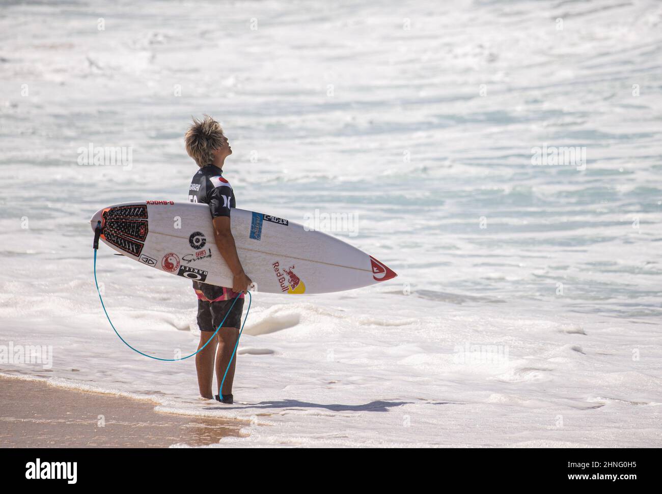Pupukea, HI, USA. 16th. Februar 2022. Kanoa Igiarashi, aufgenommen beim ...