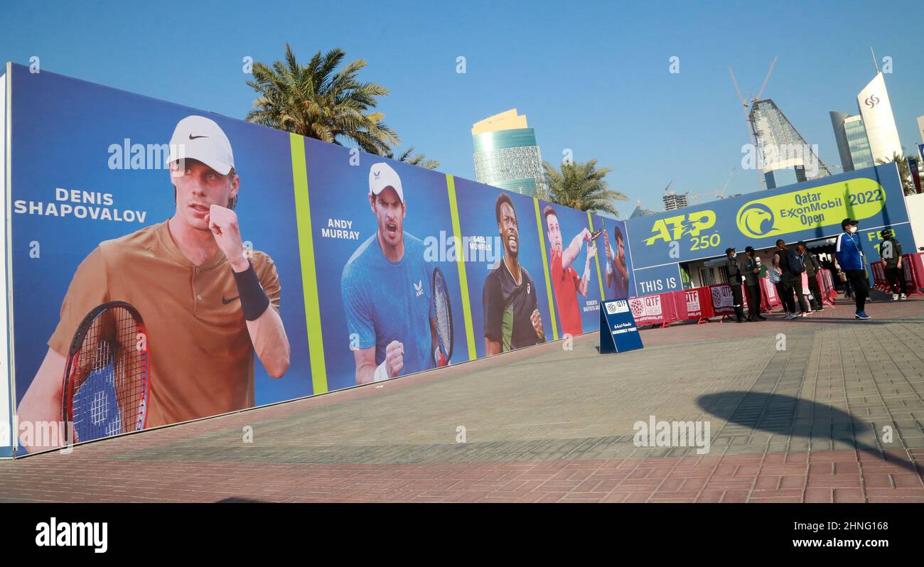 Doha, Katar. 16th. Februar 2022. Die Ausgabe 30th der Qatar ExxonMobil ...