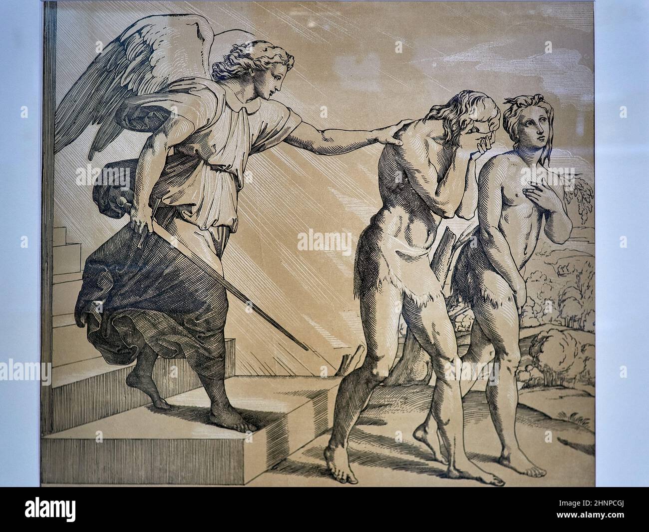 Vertreibung der menschen aus dem paradies -Fotos und -Bildmaterial in hoher Auflösung – Alamy