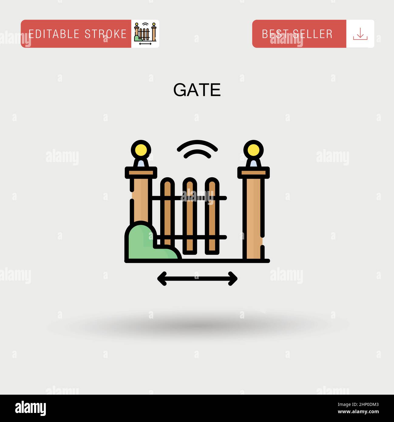 Gate home Stock-Vektorgrafiken kaufen - Alamy