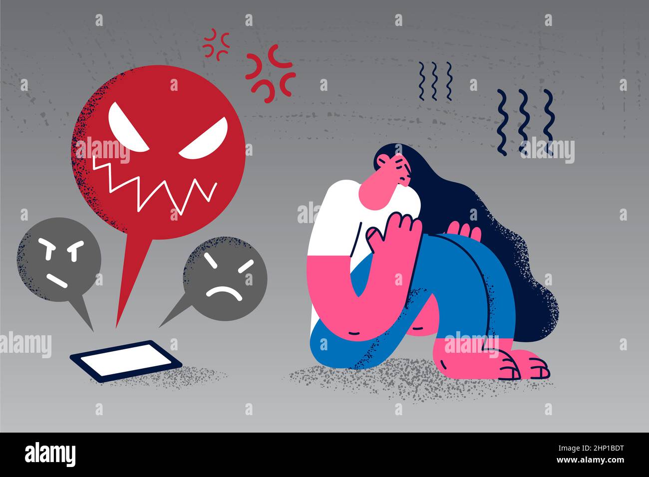 Cyber bullying cartoon -Fotos und -Bildmaterial in hoher Auflösung – Alamy