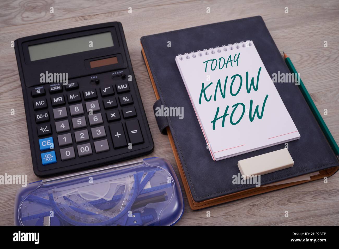 Inspiration zeigt Zeichen Know How, Wort für den Prozess zu lernen ...