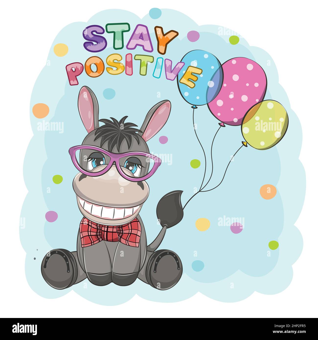Donkey cartoon illustration -Fotos und -Bildmaterial in hoher Auflösung ...