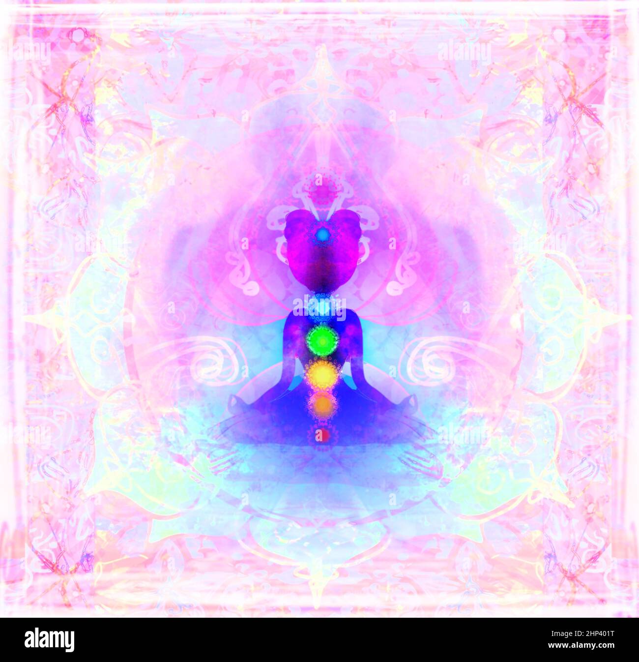 Chakra punkte -Fotos und -Bildmaterial in hoher Auflösung – Alamy