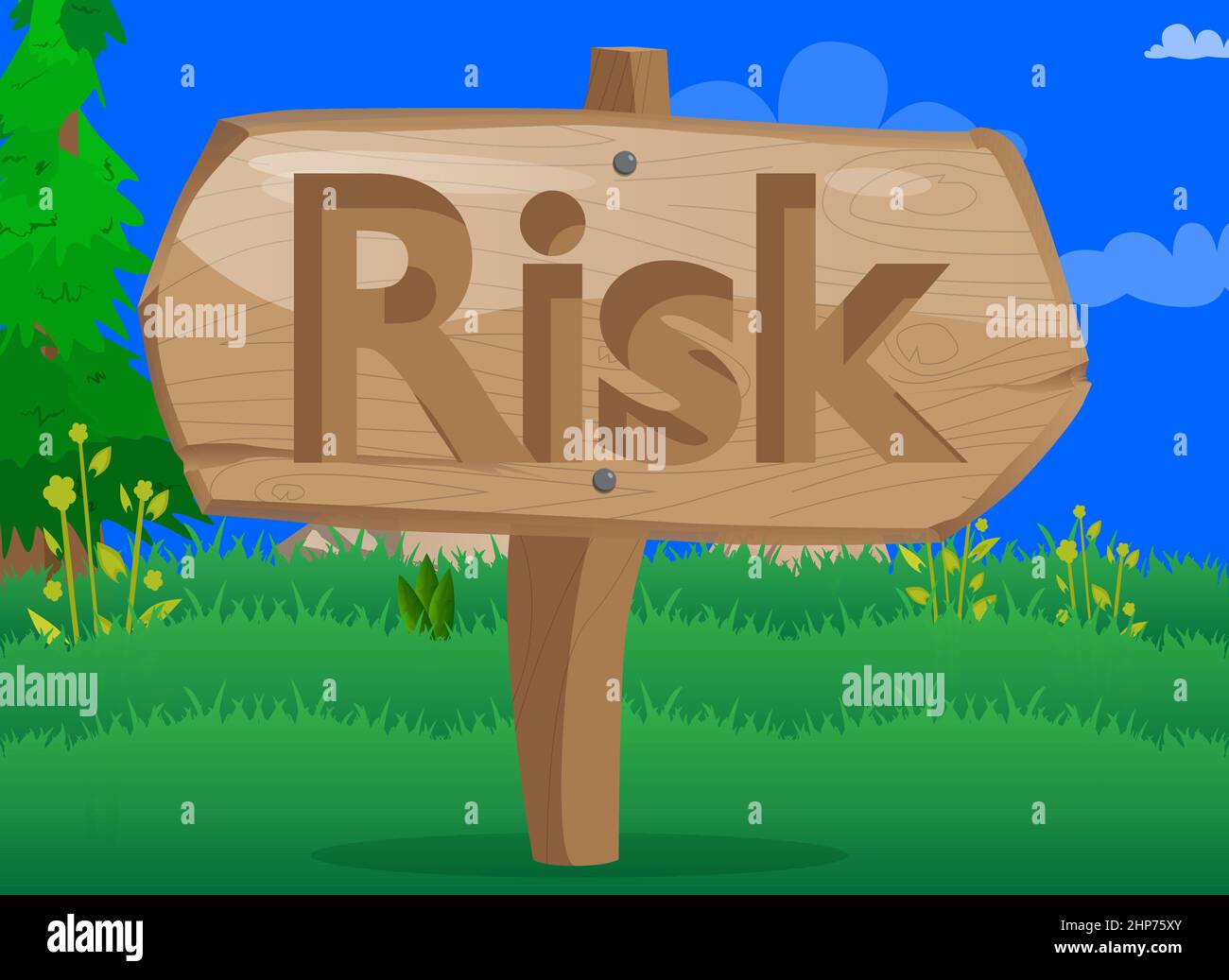 Risk assessment cartoon -Fotos und -Bildmaterial in hoher Auflösung – Alamy