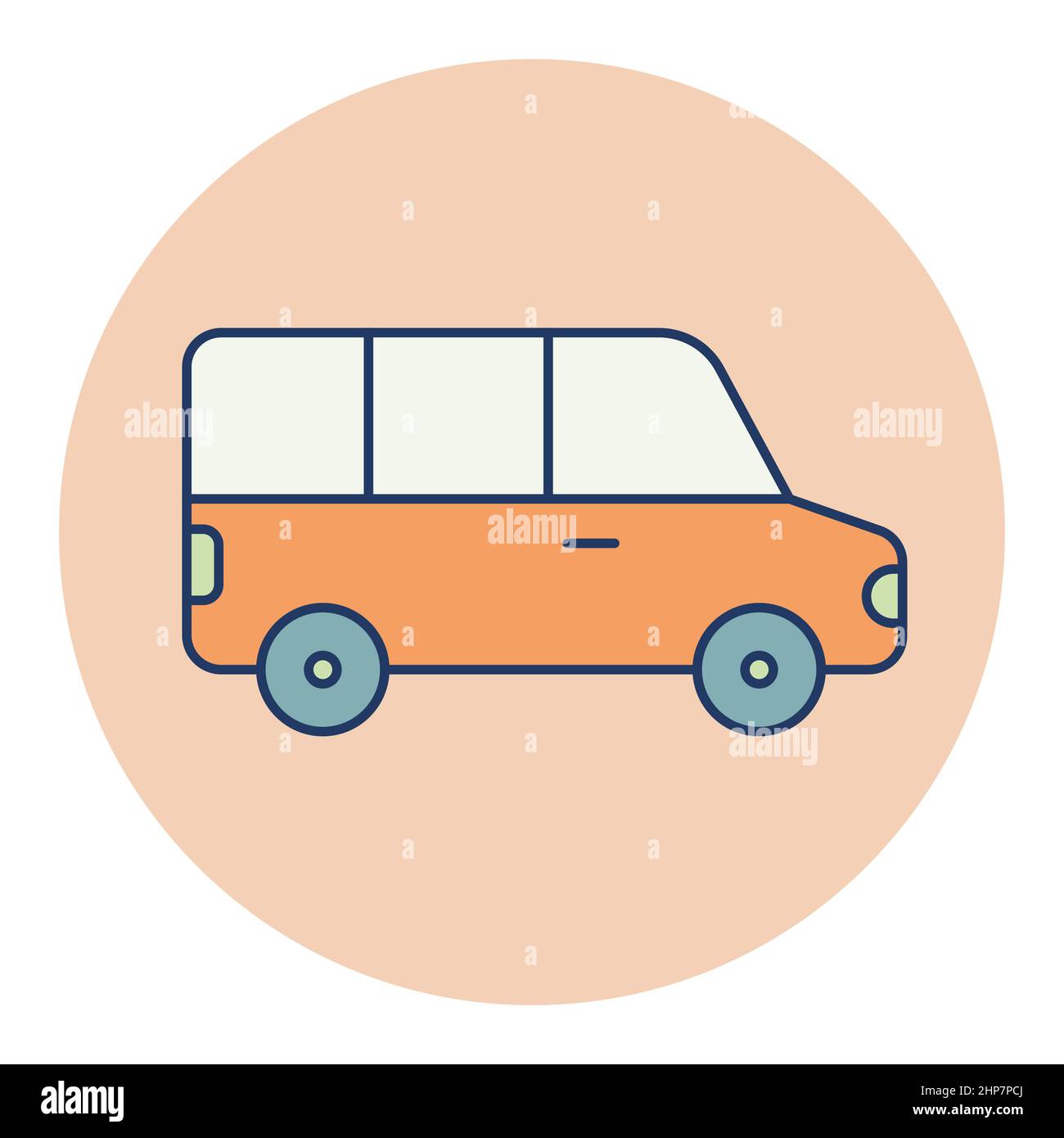 Bus shuttle service Stock-Vektorgrafiken kaufen - Alamy