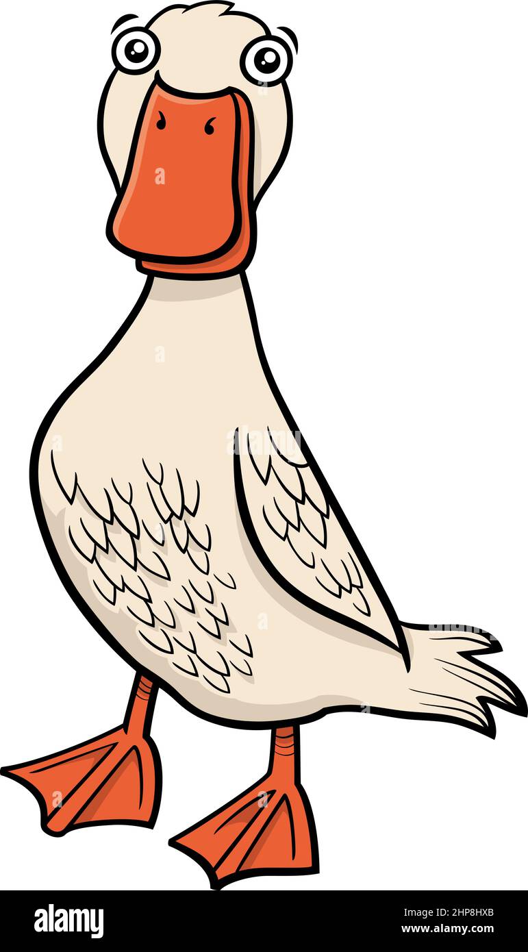 Ente cartoon Stock-Vektorgrafiken kaufen - Alamy