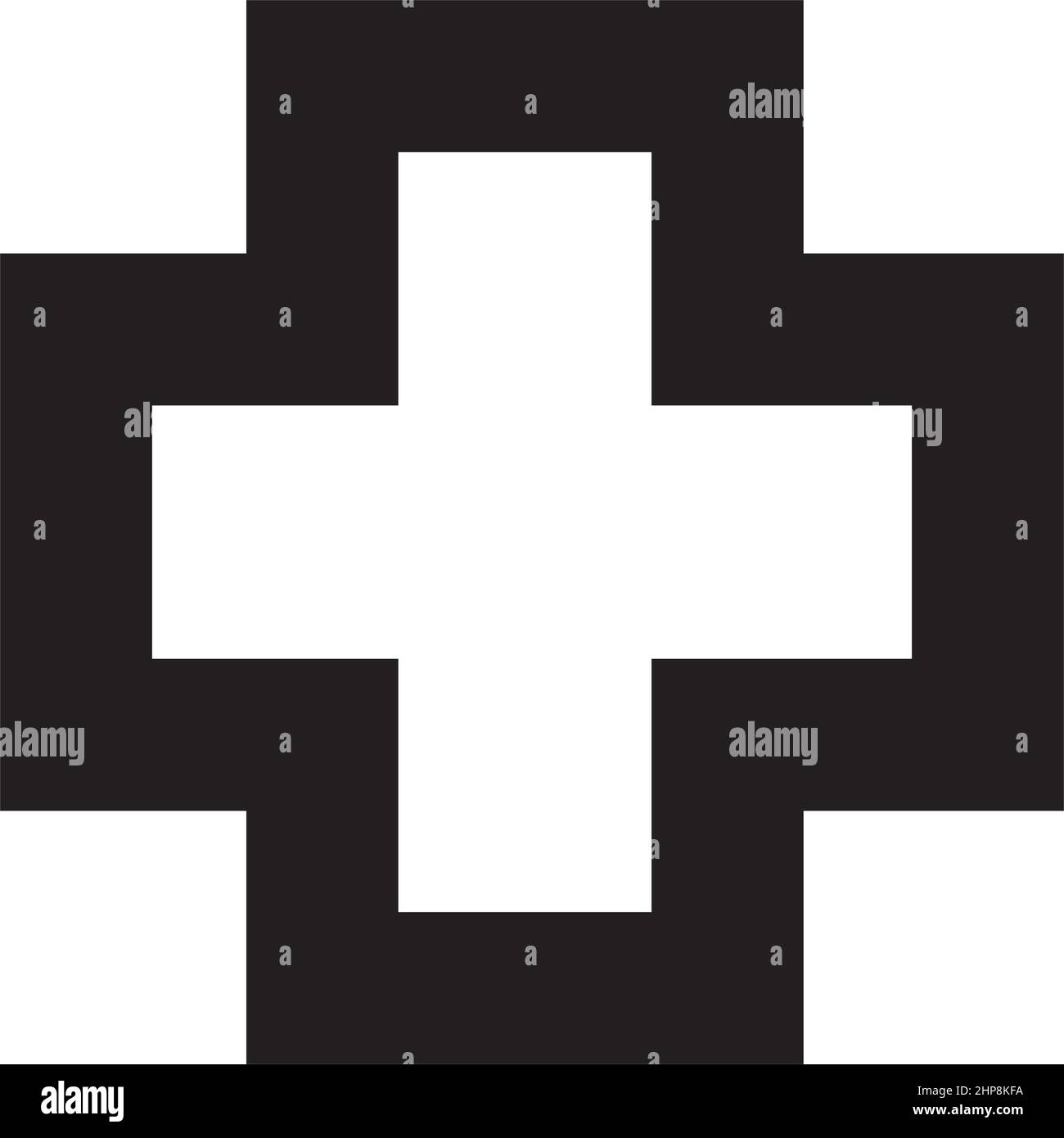 Kreuz piktogramm -Fotos und -Bildmaterial in hoher Auflösung – Alamy