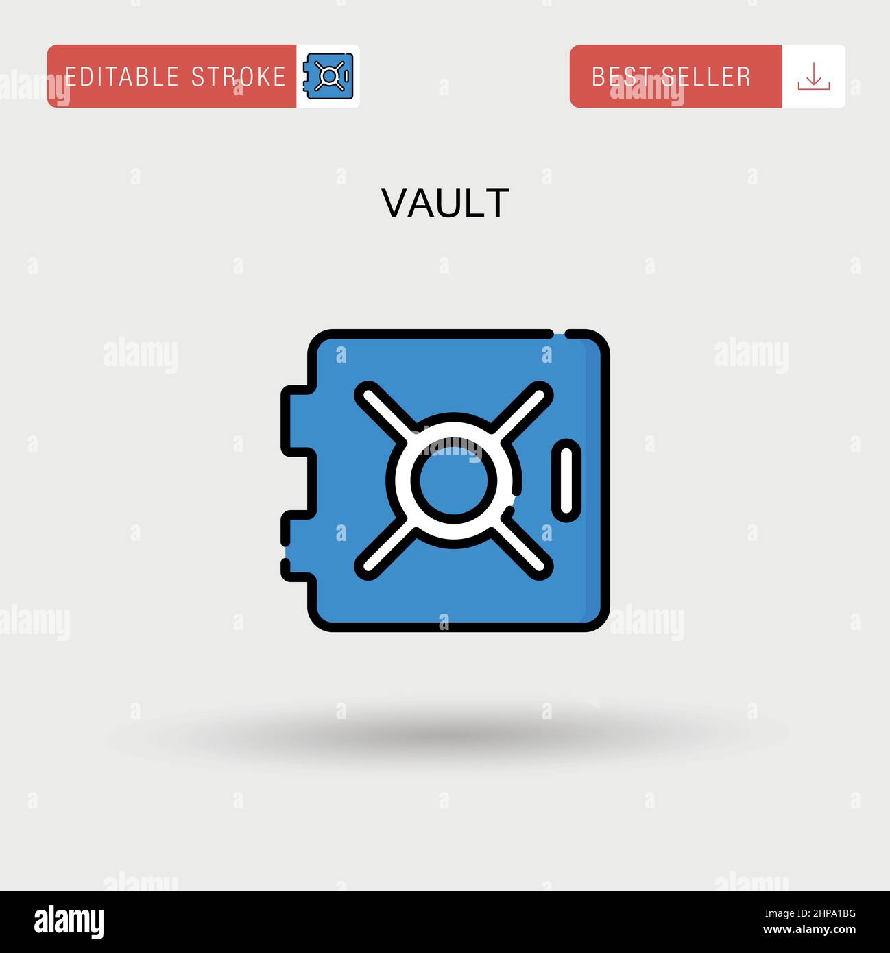 Bank vault Stock-Vektorgrafiken kaufen - Alamy