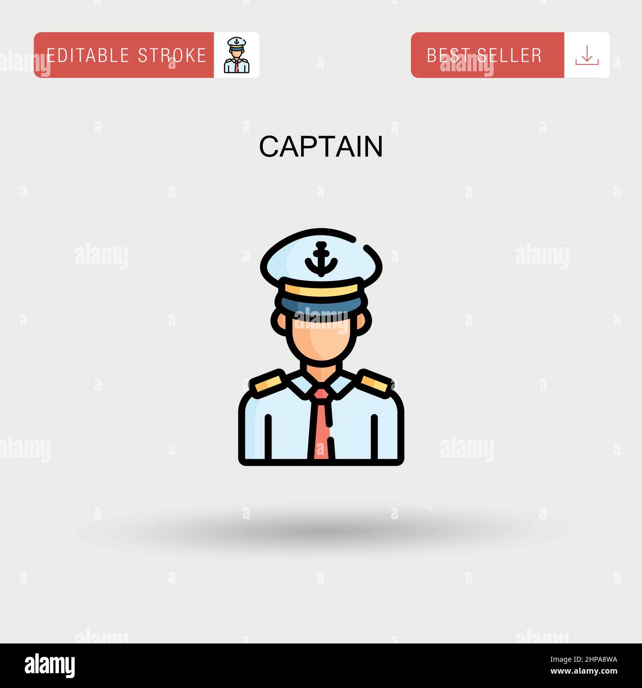 Ship captain uniform Stock-Vektorgrafiken kaufen - Alamy