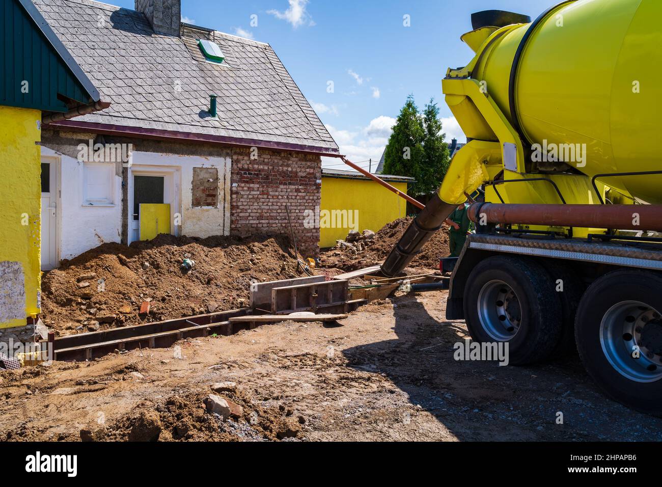 Betonmischer zu hause -Fotos und -Bildmaterial in hoher Auflösung – Alamy