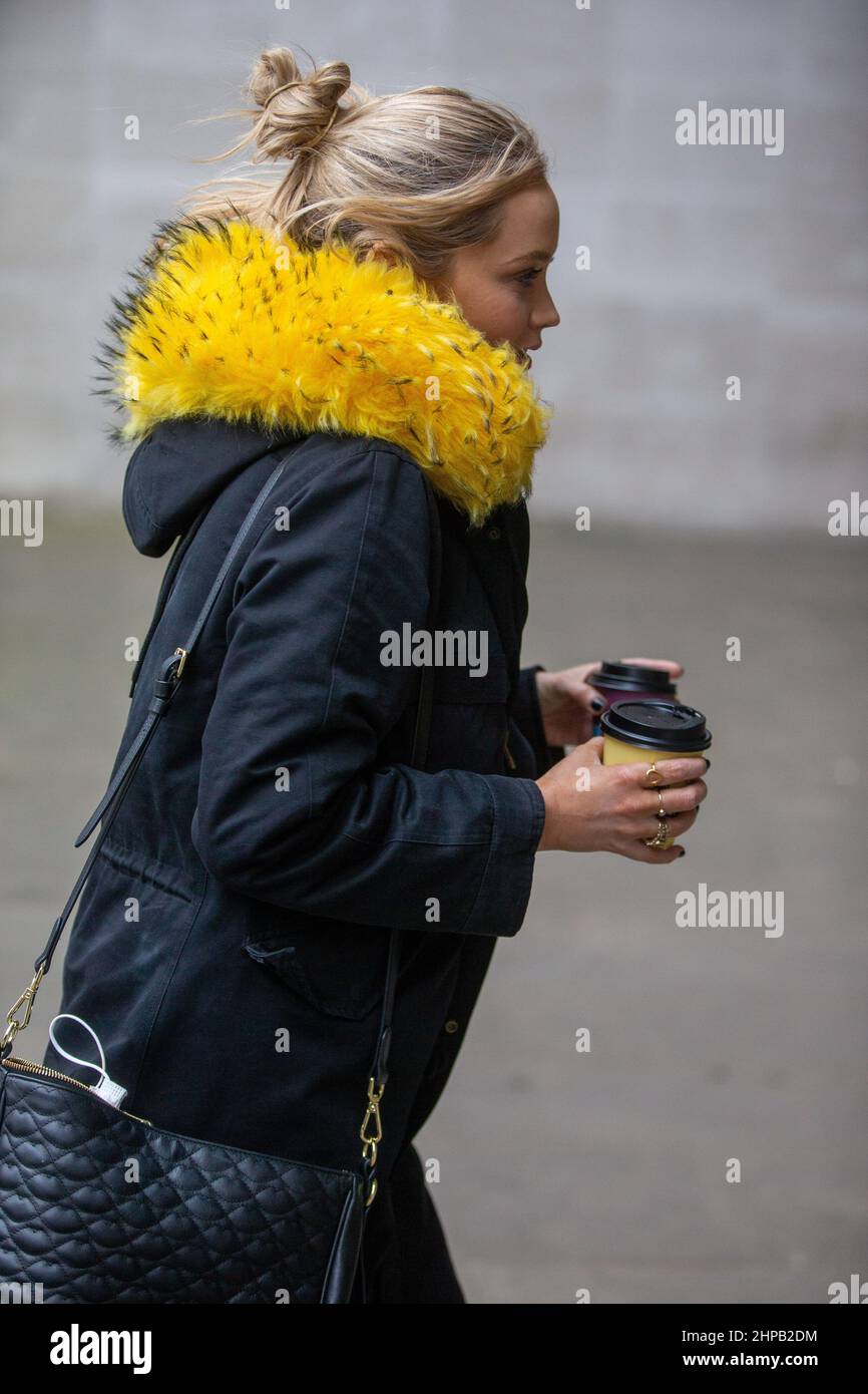 London, England, Großbritannien. 20th. Februar 2022. Laura WHITMORE ...