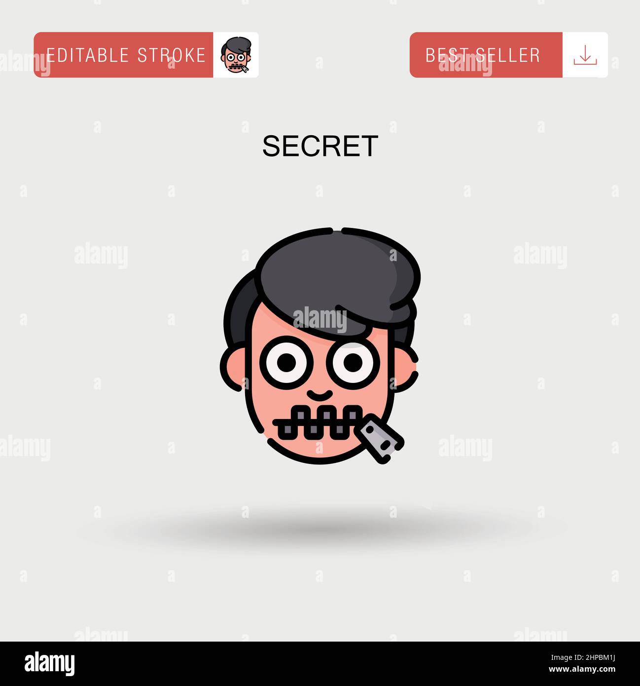 Top secret stamp Stock-Vektorgrafiken kaufen - Alamy