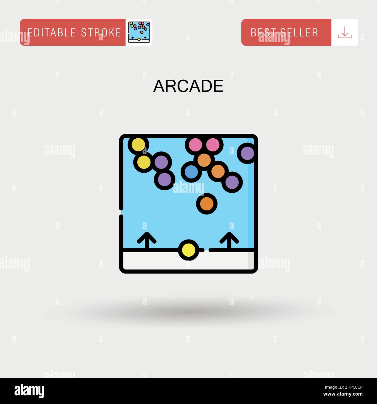 Arcade hintergrund -Fotos und -Bildmaterial in hoher Auflösung – Alamy