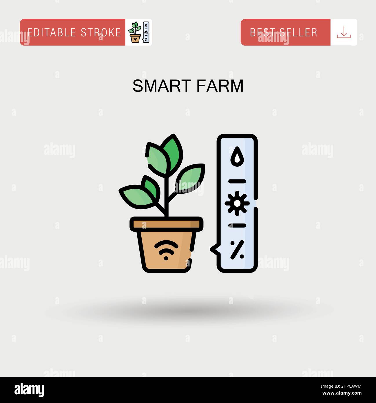 Smart farm Stock-Vektorgrafiken kaufen - Alamy