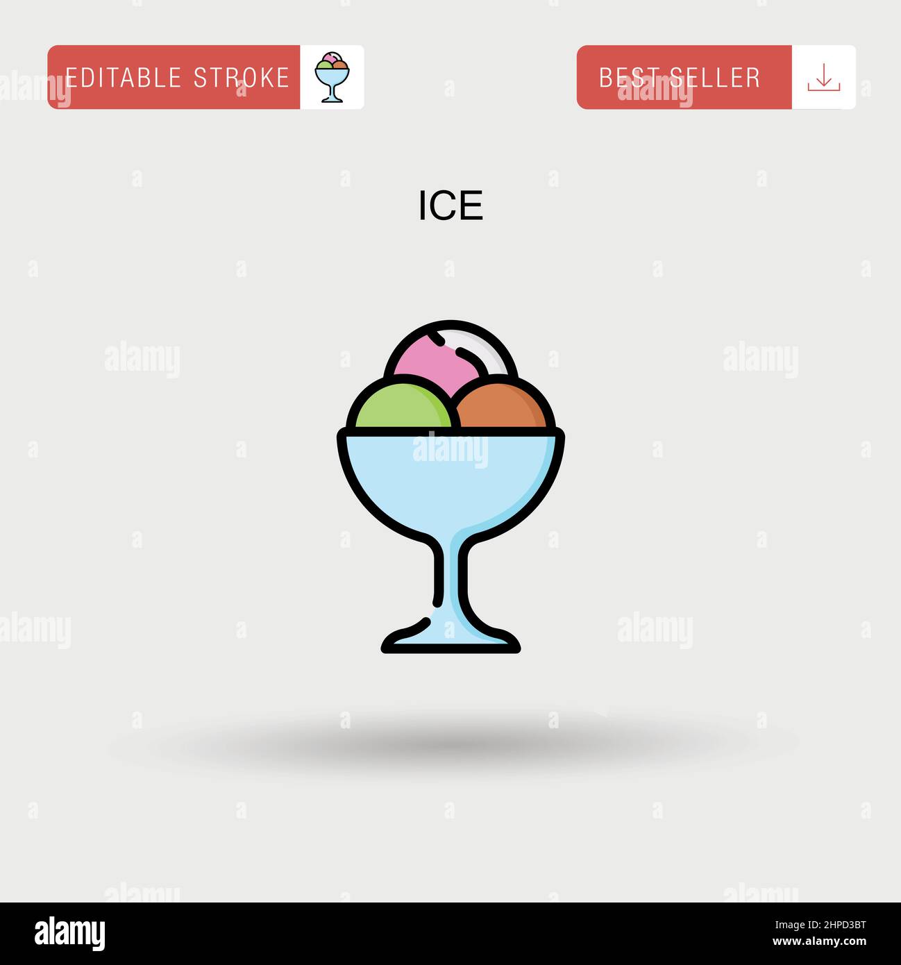 Eis rosa Stock-Vektorgrafiken kaufen - Alamy