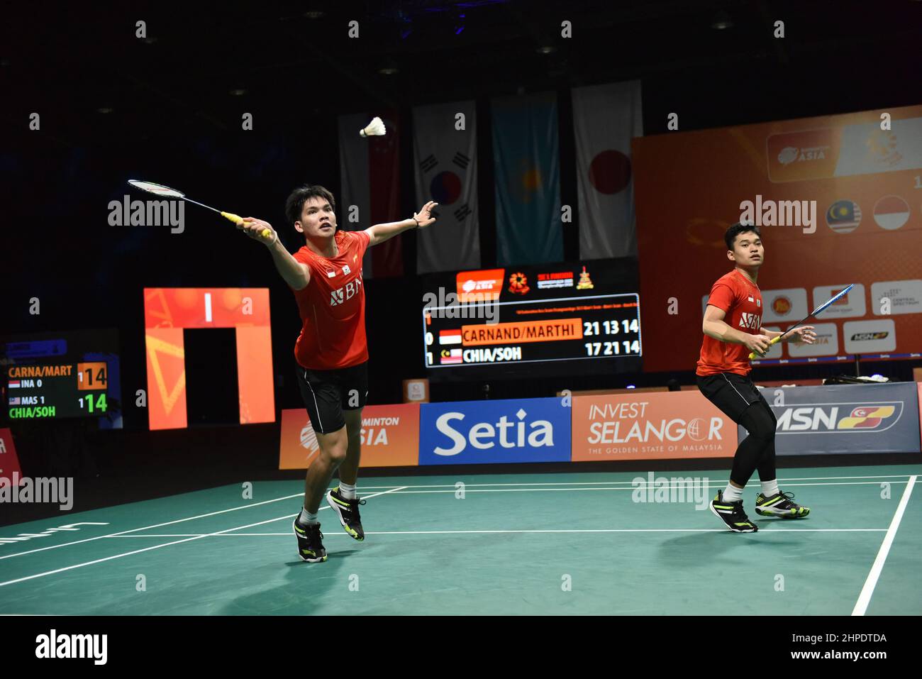 Badminton Asien Mannschaftsmeisterschaften Stockfotos und -bilder ...