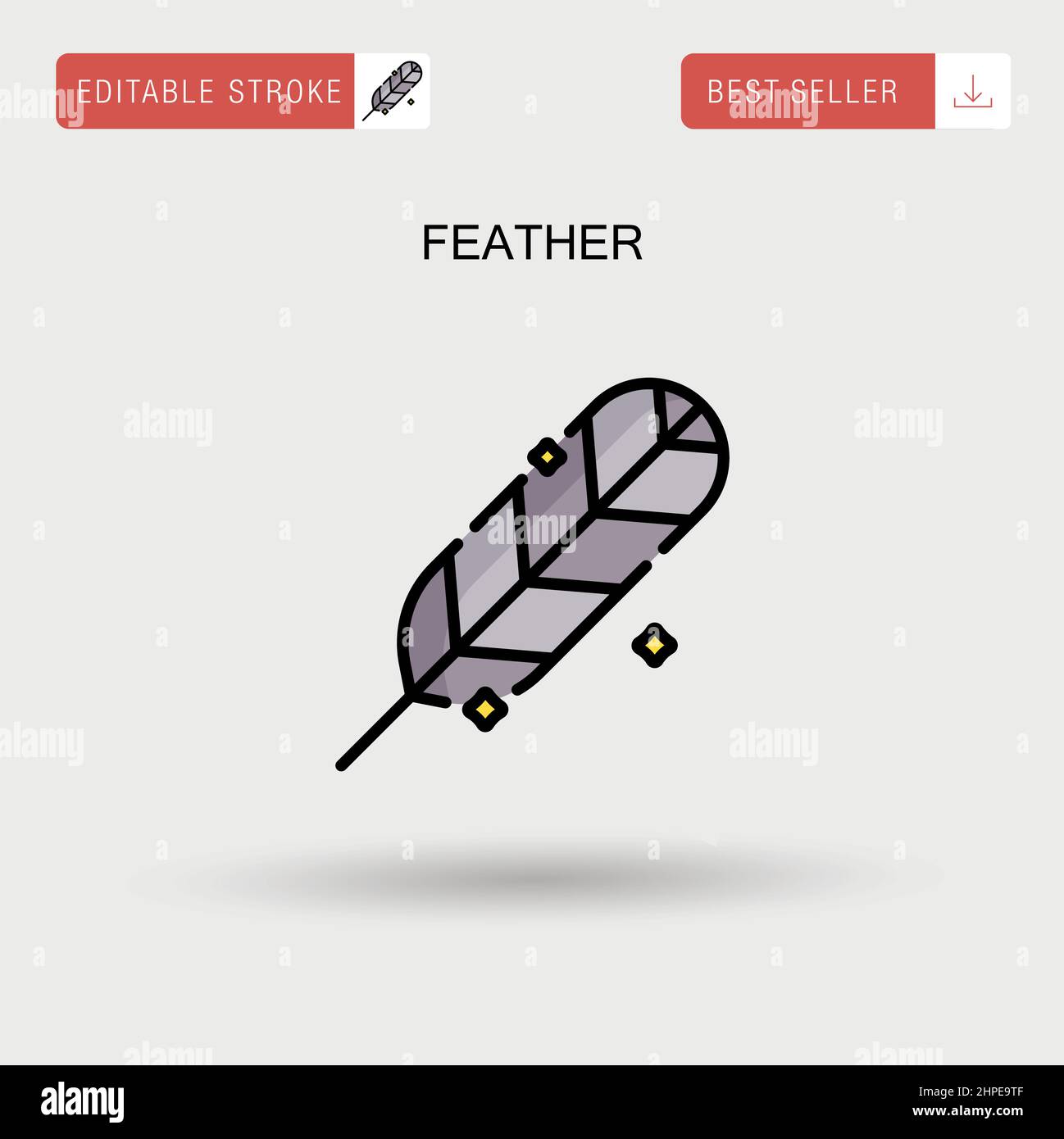 White plumage Stock-Vektorgrafiken kaufen - Alamy