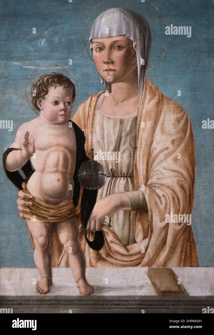 Jungfrau und kind mittelalterliche malerei -Fotos und -Bildmaterial in hoher Auflösung – Alamy