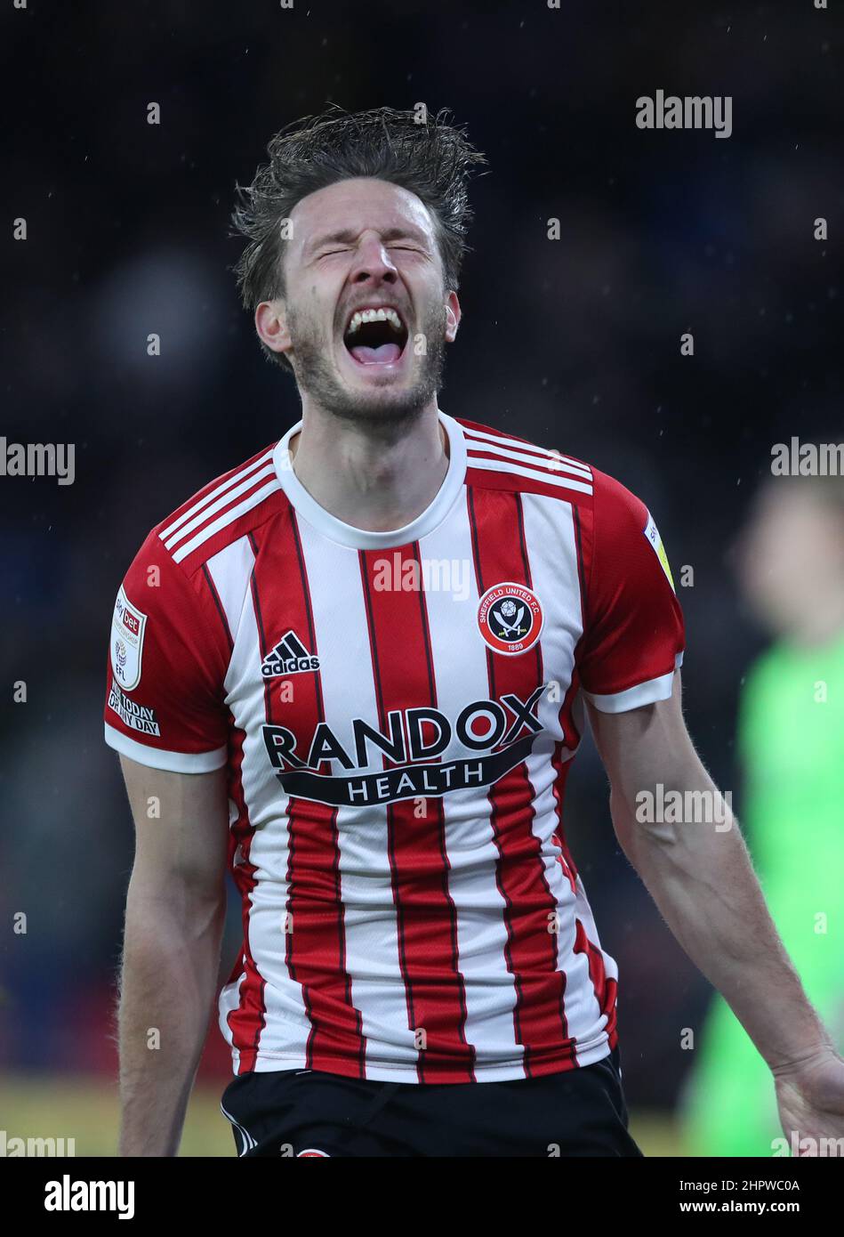 Sheffield, England, 23rd. Februar 2022. Ben Davies von Sheffield Utd ...