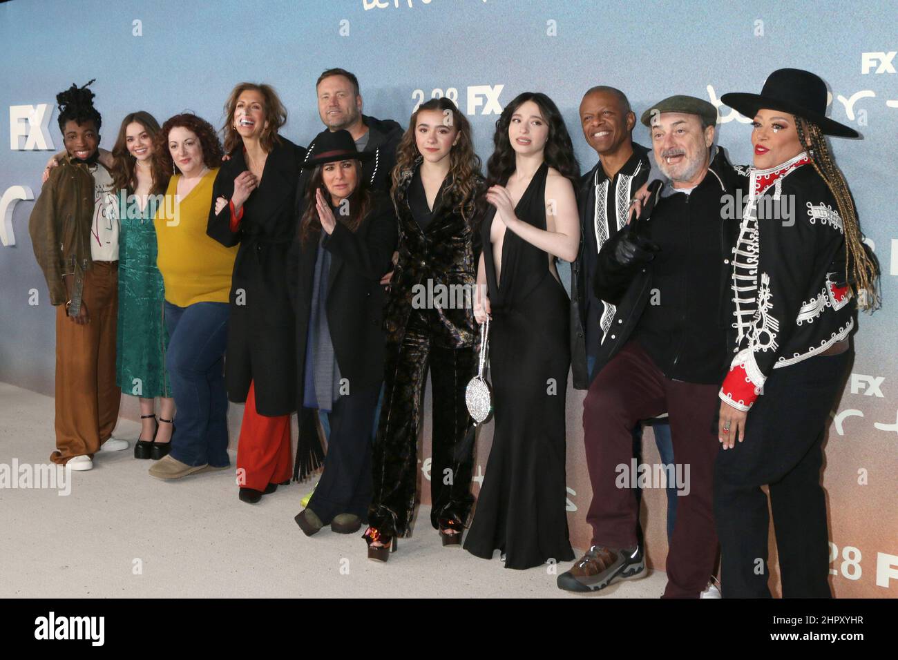 LOS ANGELES - 23. FEBRUAR: Jeremy K. Williams, Hannah Riley, Alysia ...