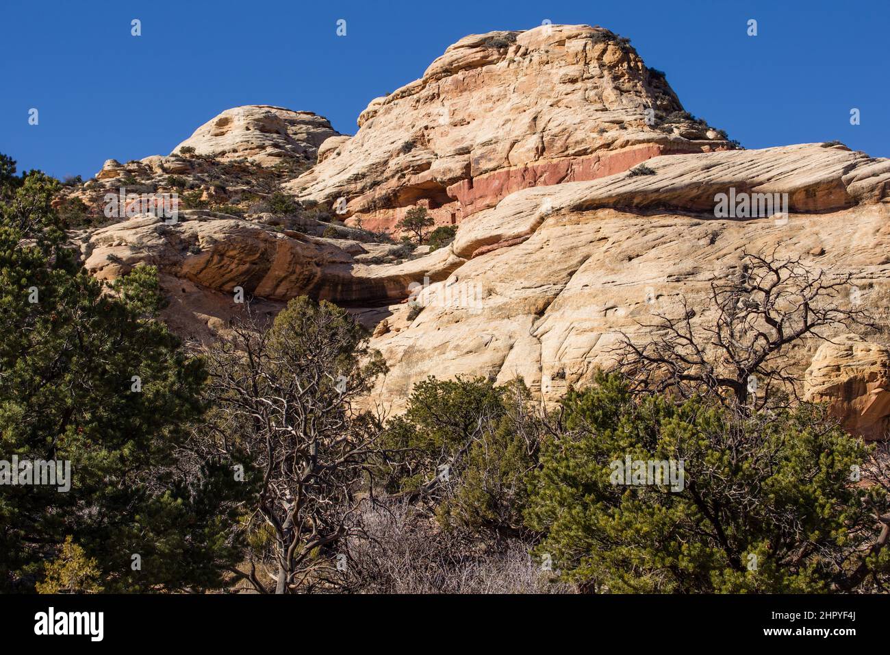 Die Beef Basin Wash Ruin ist eine Ancestral Puebloan Cliff Wohnung im ...