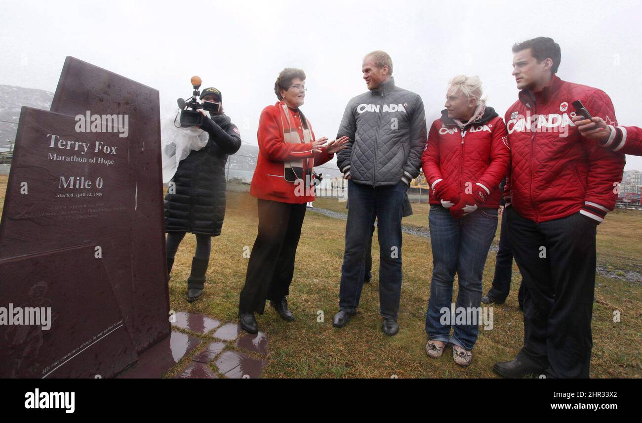 Shannie Duff, stellvertretende Bürgermeisterin von St. John's, spricht ...