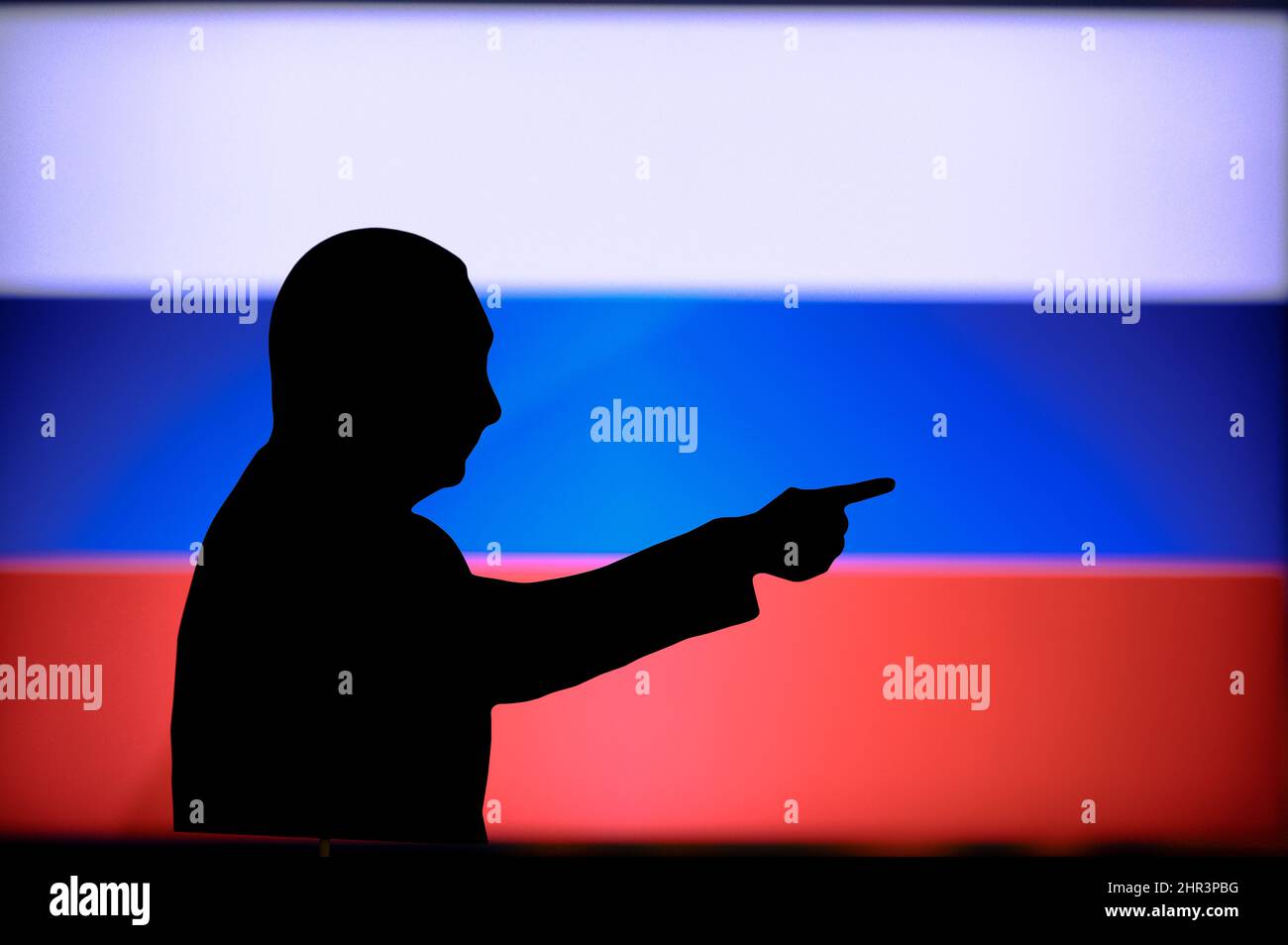 MOSKAU, RUSSLAND, 24. FEBRUAR: Wladimir Putins Angriff auf die Ukraine ... MOSKAU, RUSSLAND, 24. FEBRUAR: Wladimir Putins Angriff auf die Ukraine ...