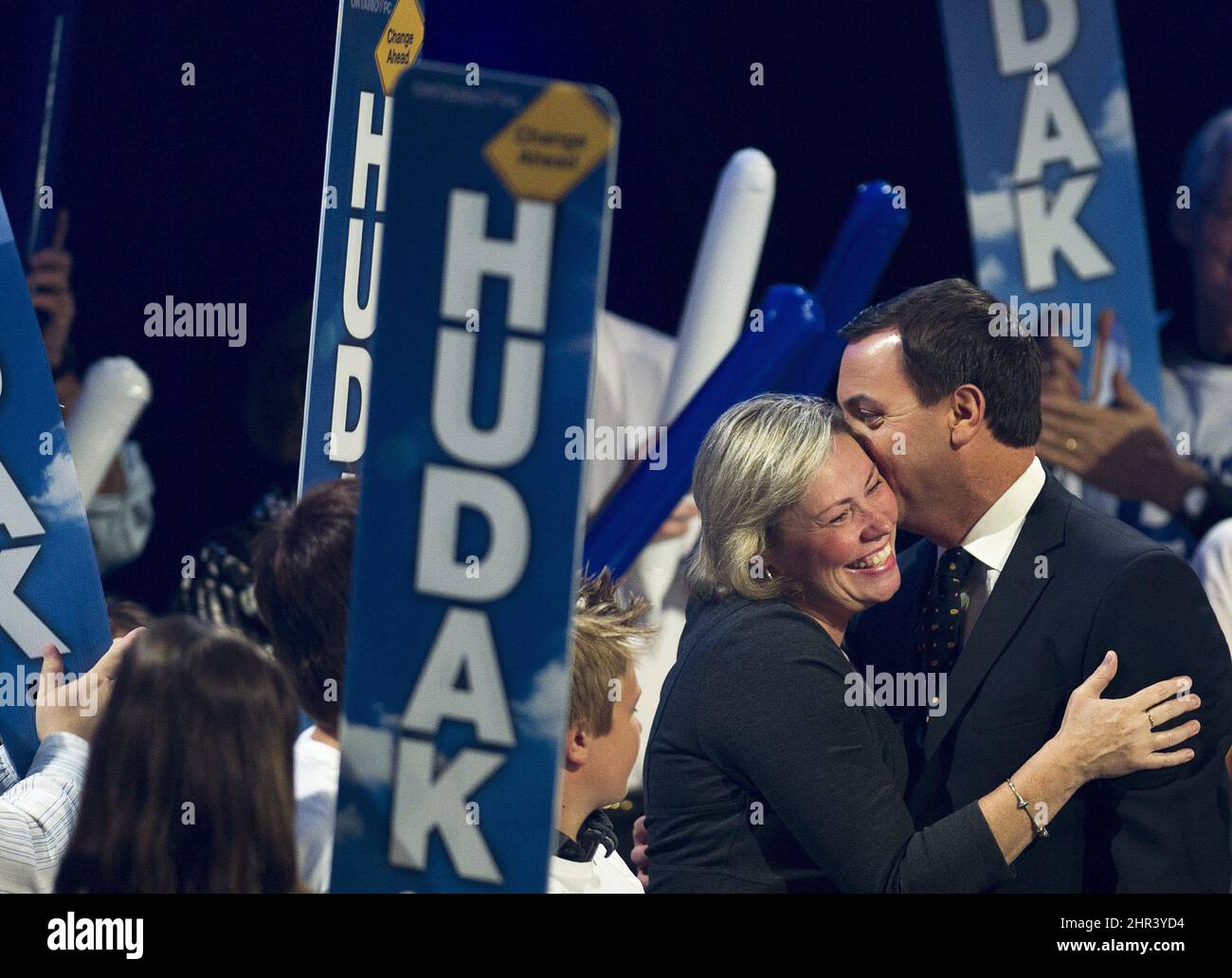 Tim Hudak, Vorsitzender der Progressiven Konservativen von Ontario ...