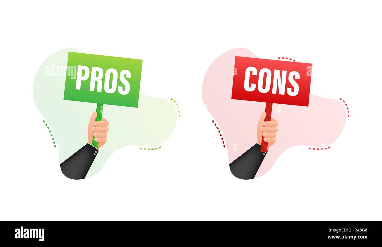Vorteile Nachteile Vergleich, Entscheidung treffen, optimale Lösungen ...