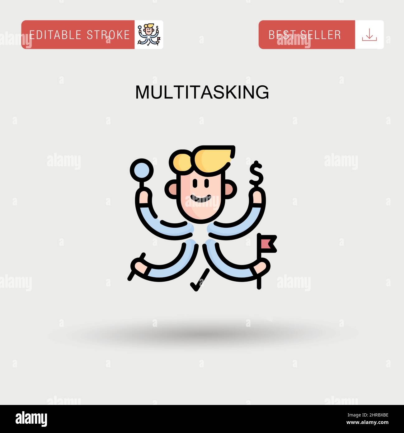 Woman multitasking concept -Fotos und -Bildmaterial in hoher Auflösung ...