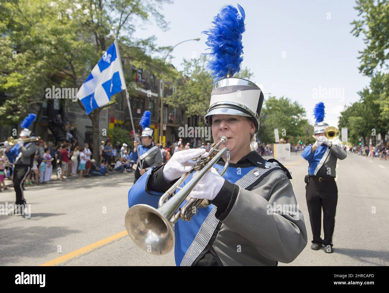 Saint jean baptiste day parade Stockfotos und -bilder Kaufen - Alamy