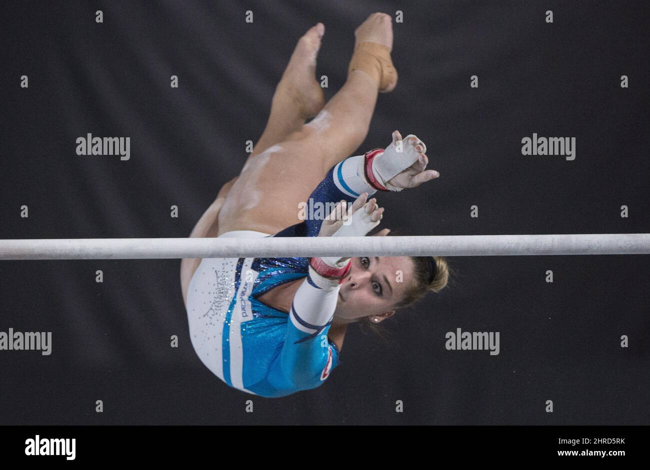 Giulia Steingruber aus der Schweiz tritt am Mittwoch, 4. Oktober 2017 ...