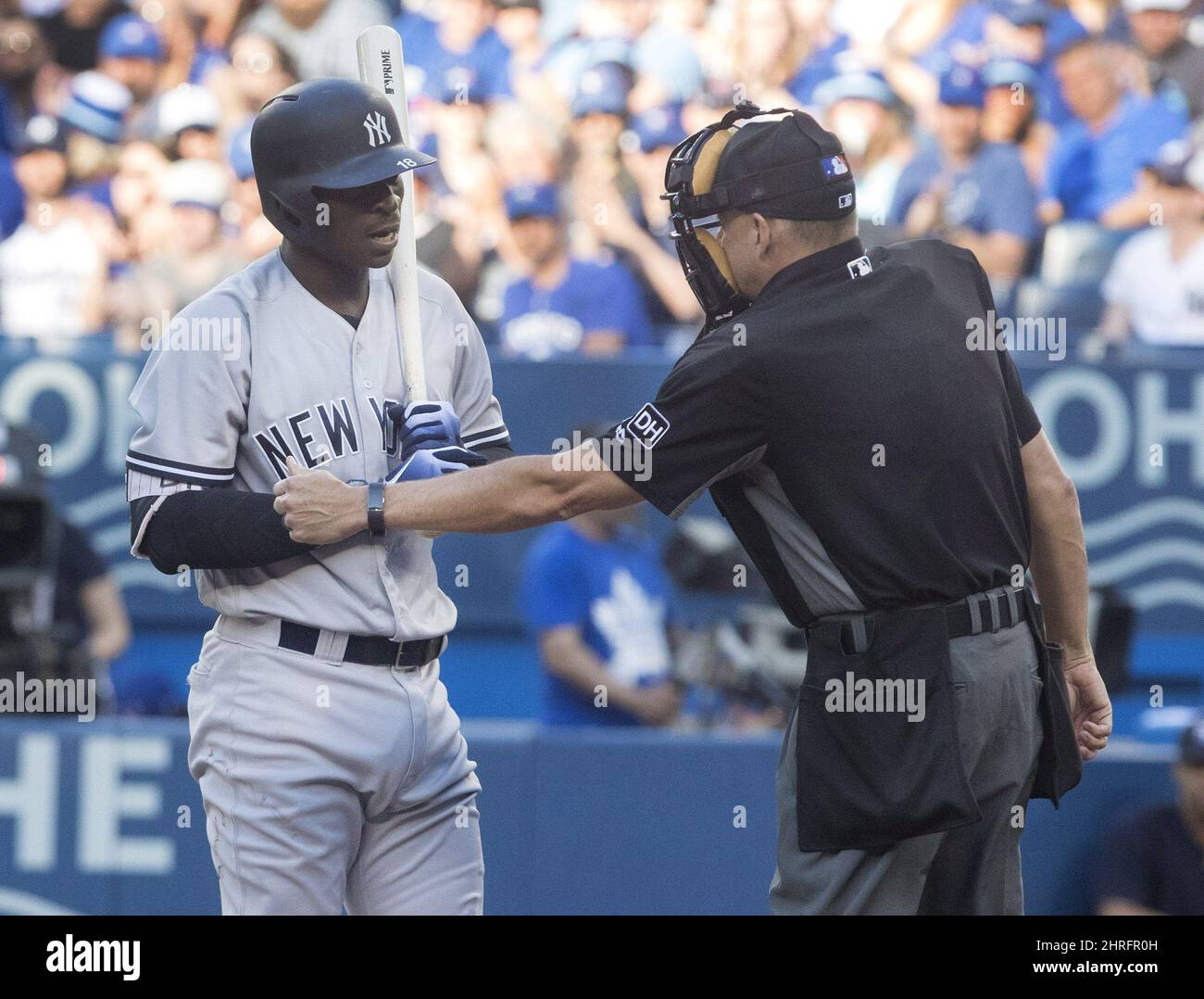 Die Fragen von Didi Gregorius von New York Yankees riefen Andy Fletcher ...