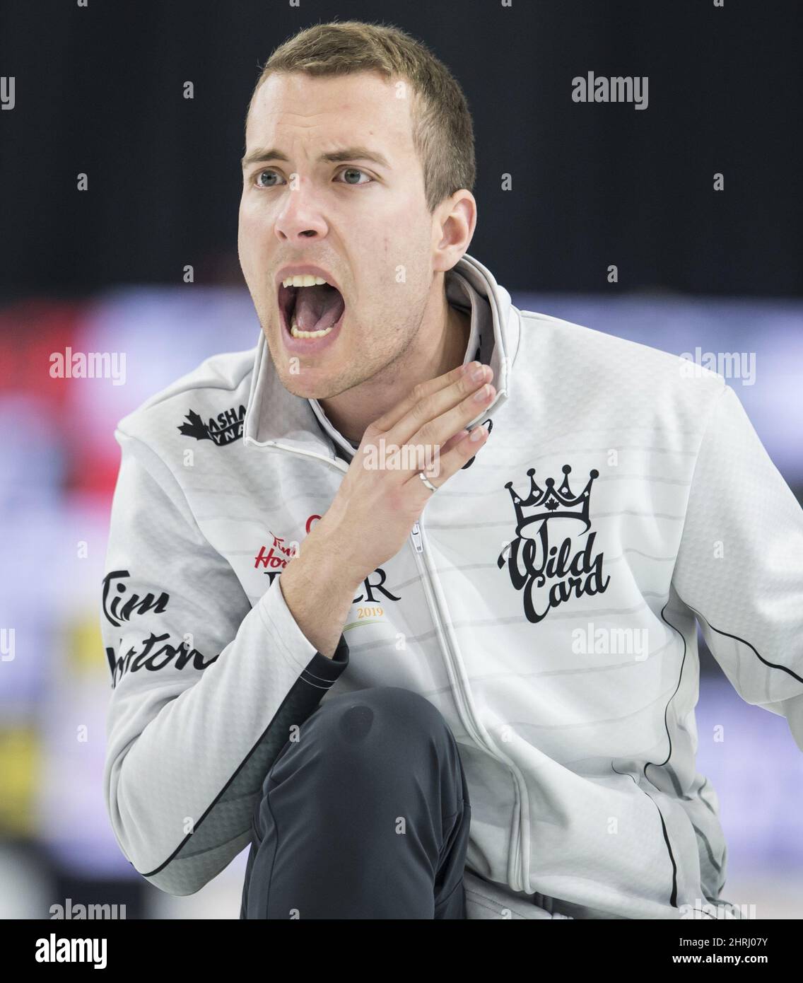 Team Wildcard skip Brendan Bottcher schieß beim Unentschieden 7. gegen ...