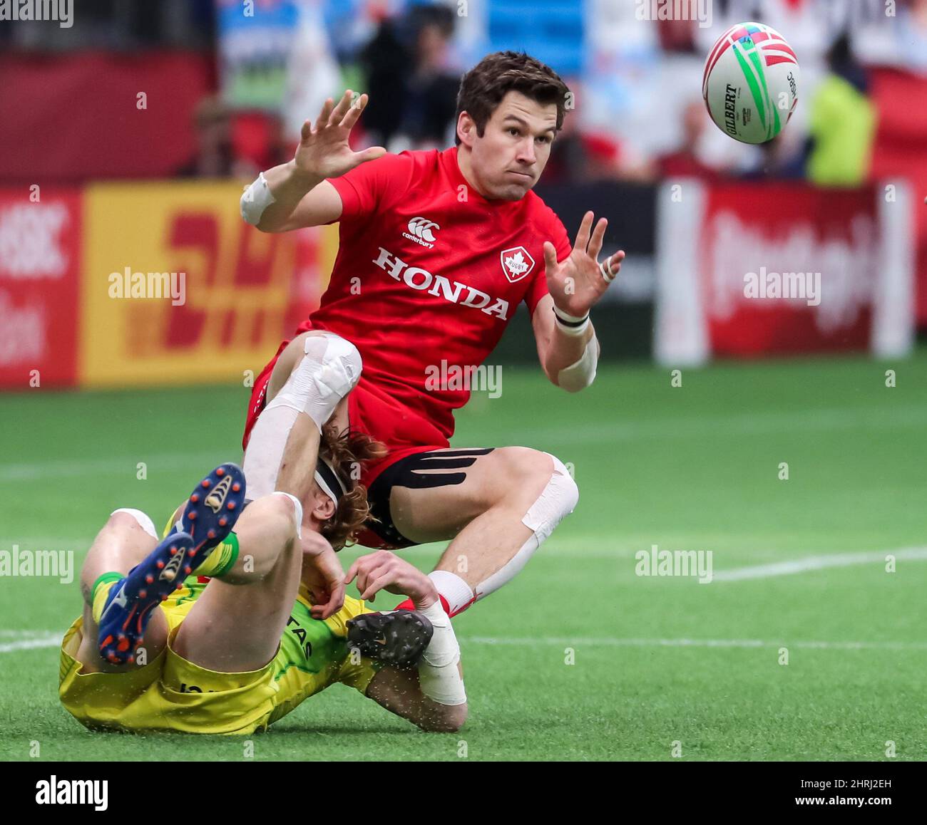 Der Kanadier Matt Mullins (oben) wird am Sonntag, den 10. März 2019 ...