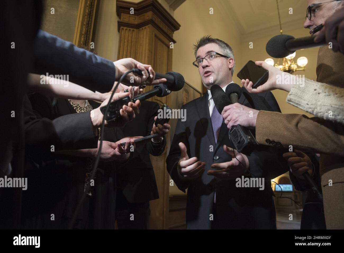 Kris Austin, MLA und Vorsitzender der People's Alliance of New ...