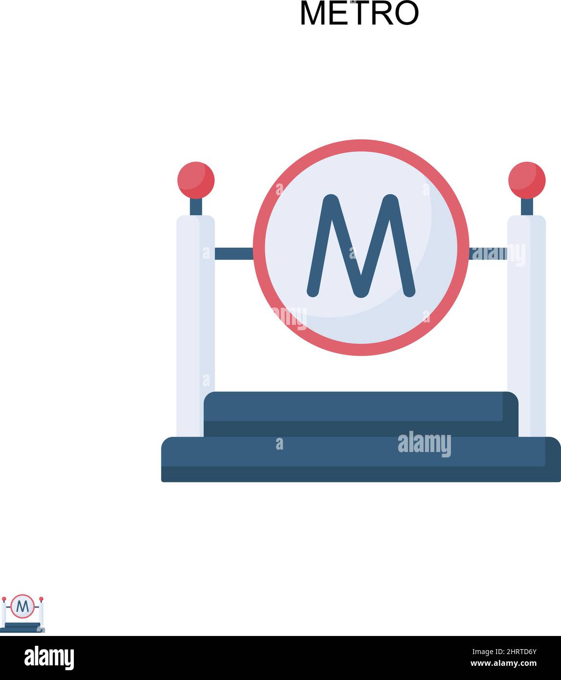 Metrostation design Stock-Vektorgrafiken kaufen - Alamy