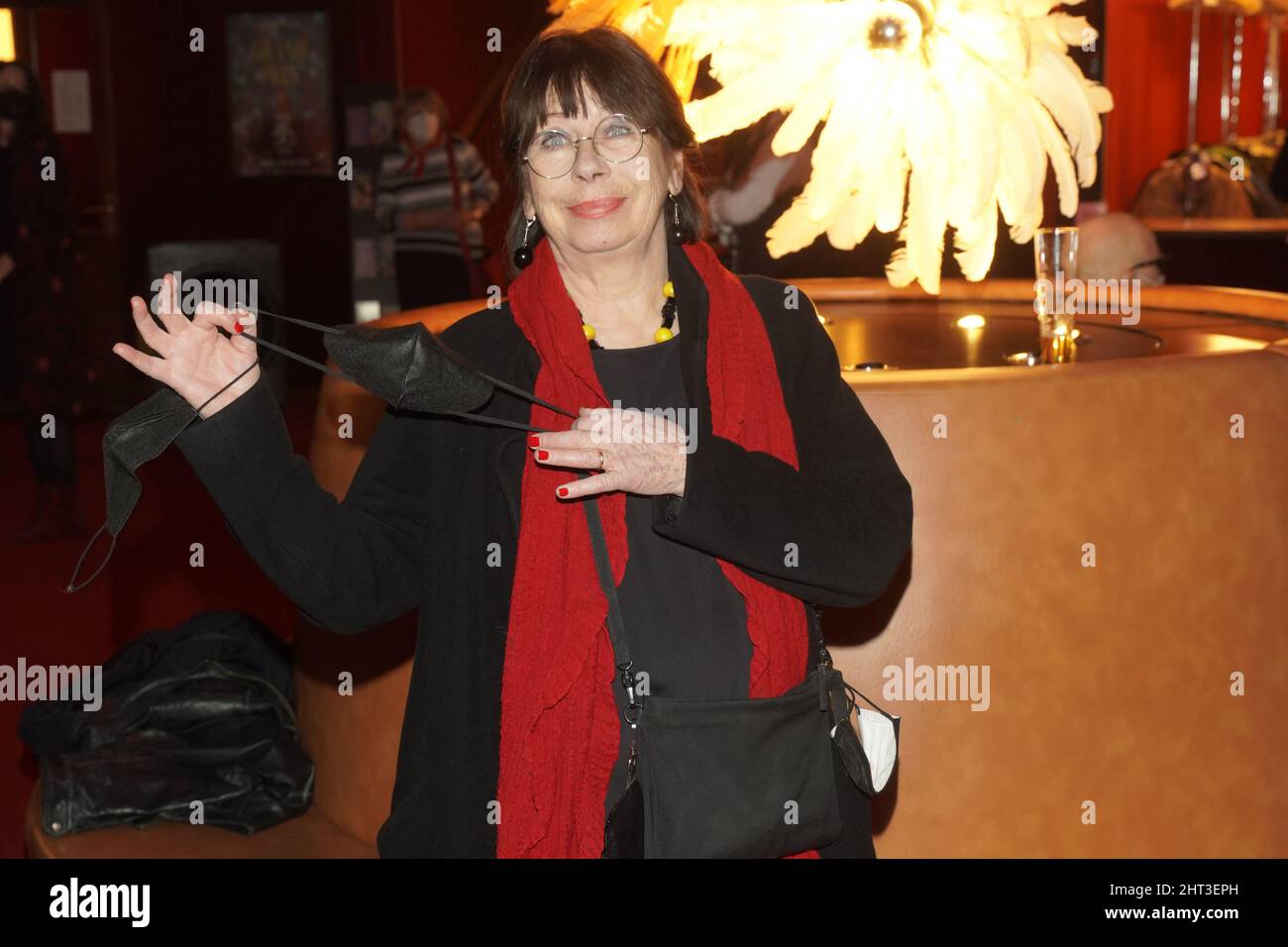 Berlin, Deutschland. 26.. Februar 2022. Monika Hansen kommt zur ...