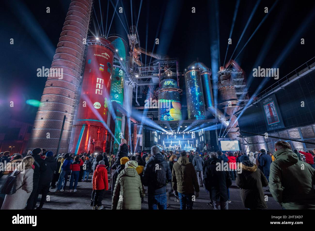 Esch An Der Alzette, Luxemburg. 26.. Februar 2022. Mitten im ...