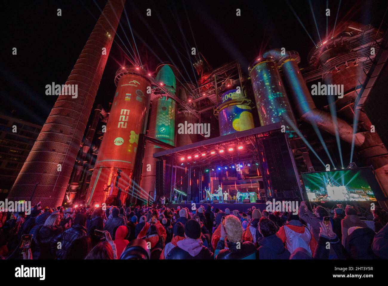 Esch An Der Alzette, Luxemburg. 26.. Februar 2022. Mitten im ...