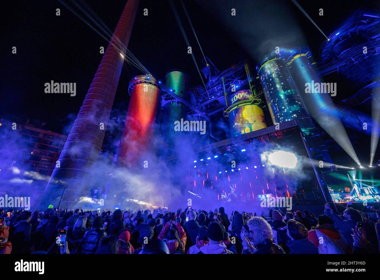 Esch An Der Alzette, Luxemburg. 26.. Februar 2022. Mitten im ...