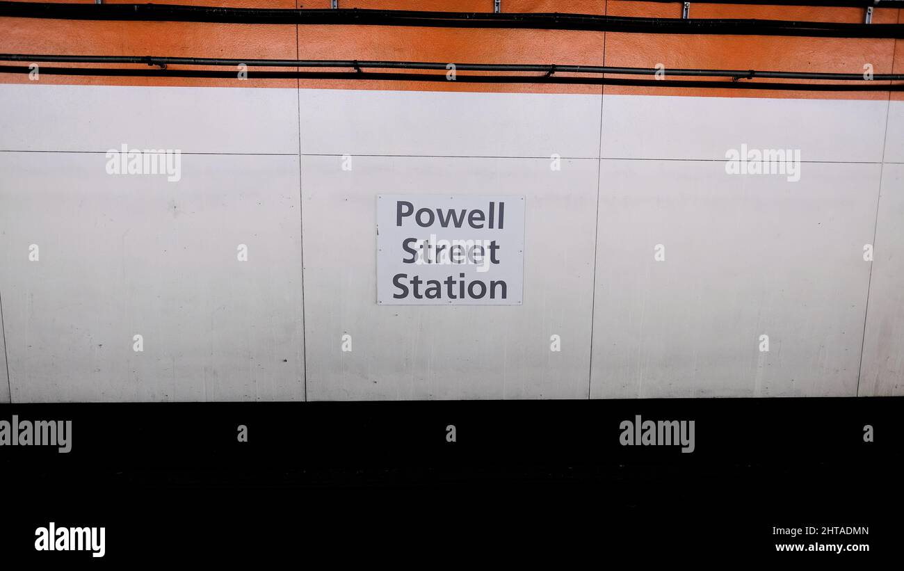 Powell street bart station -Fotos und -Bildmaterial in hoher Auflösung ...