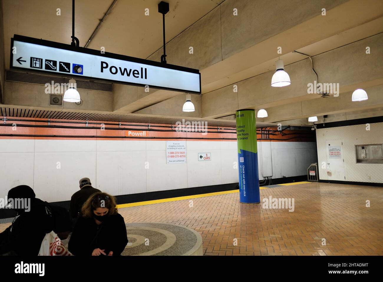 Powell bart station -Fotos und -Bildmaterial in hoher Auflösung – Alamy
