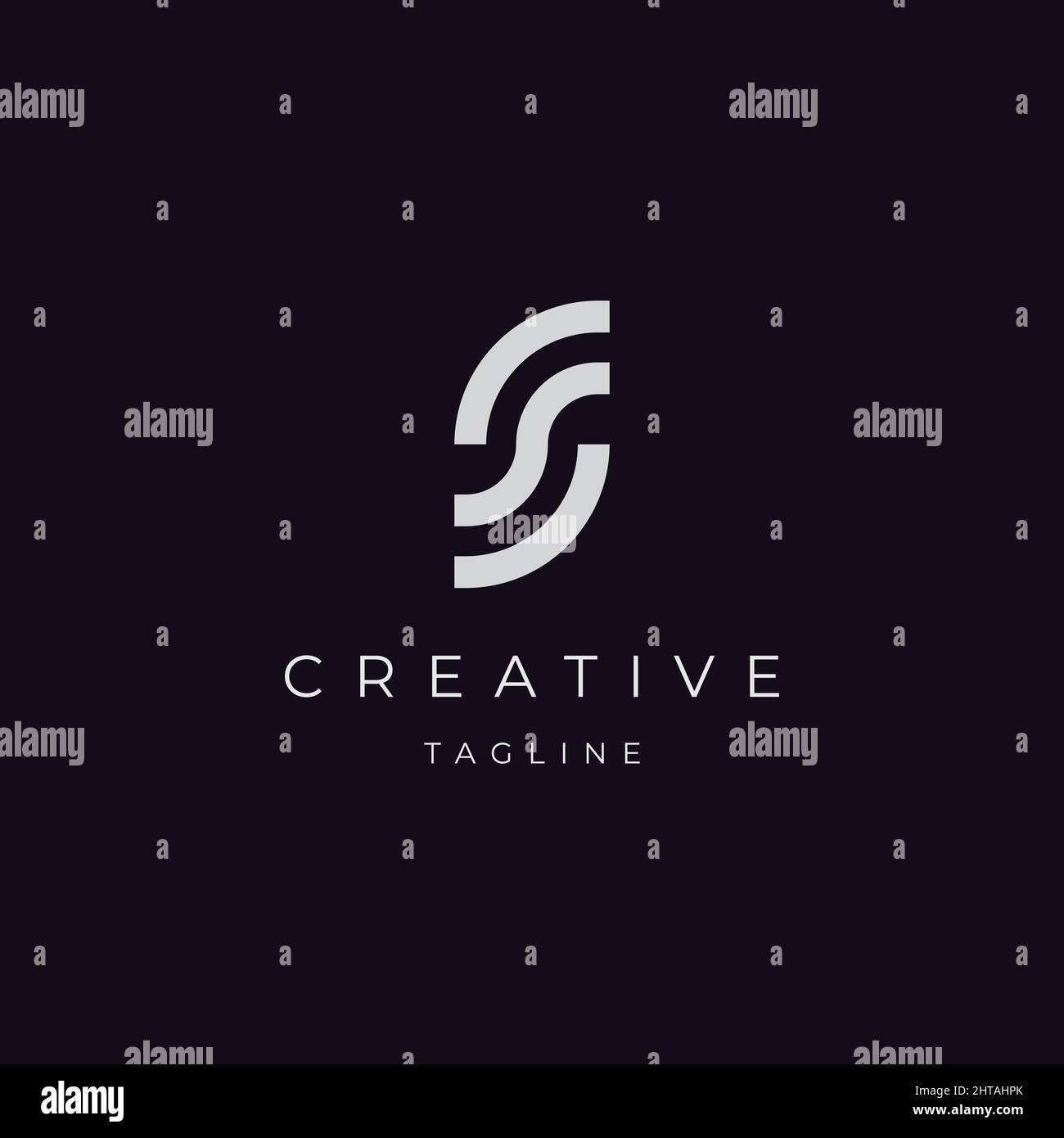 Ss logo design Stock-Vektorgrafiken kaufen - Alamy